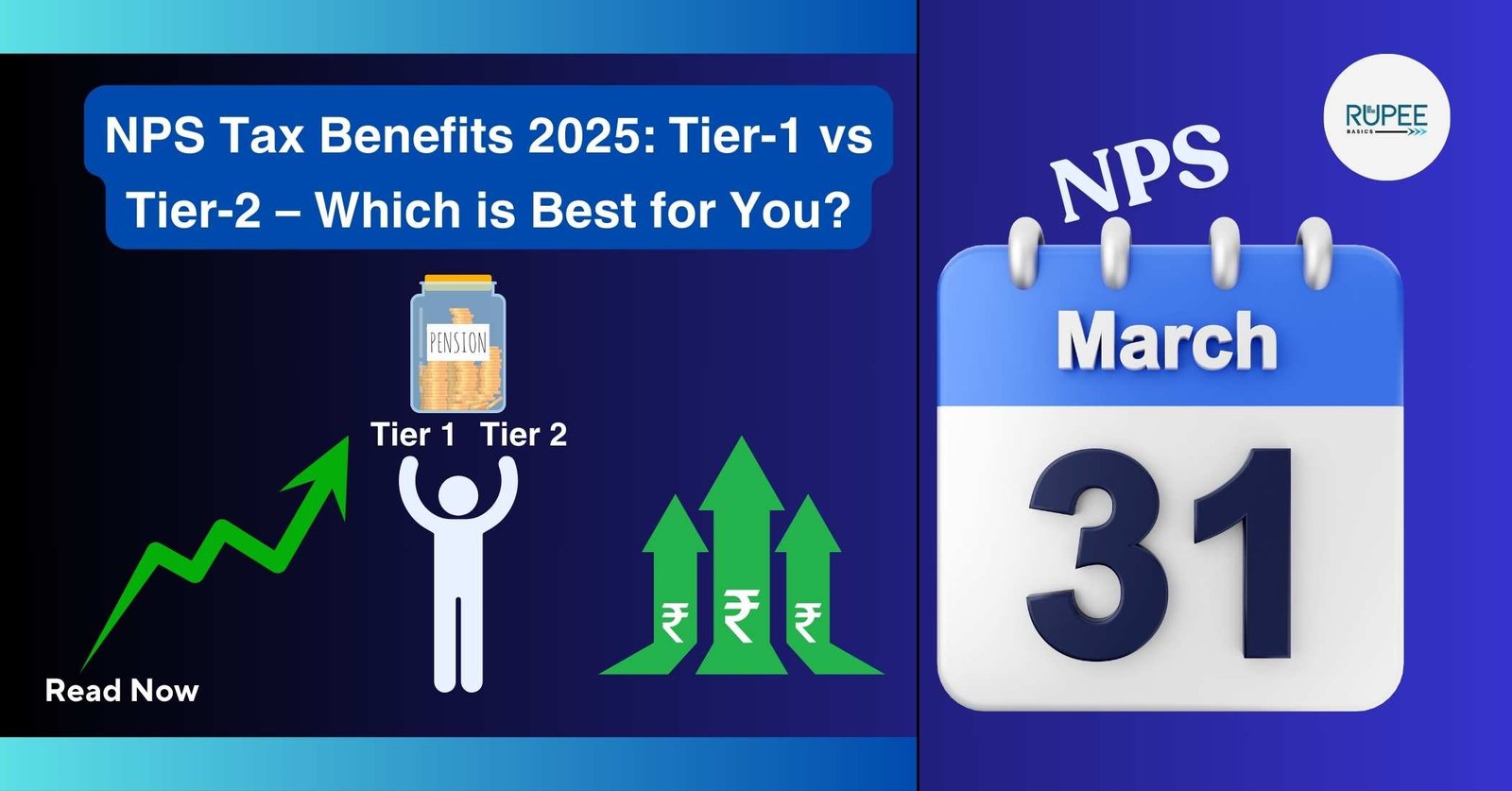 Save Up to ₹2 Lakh! NPS Tier-1 vs Tier-2 Tax Benefits Explained