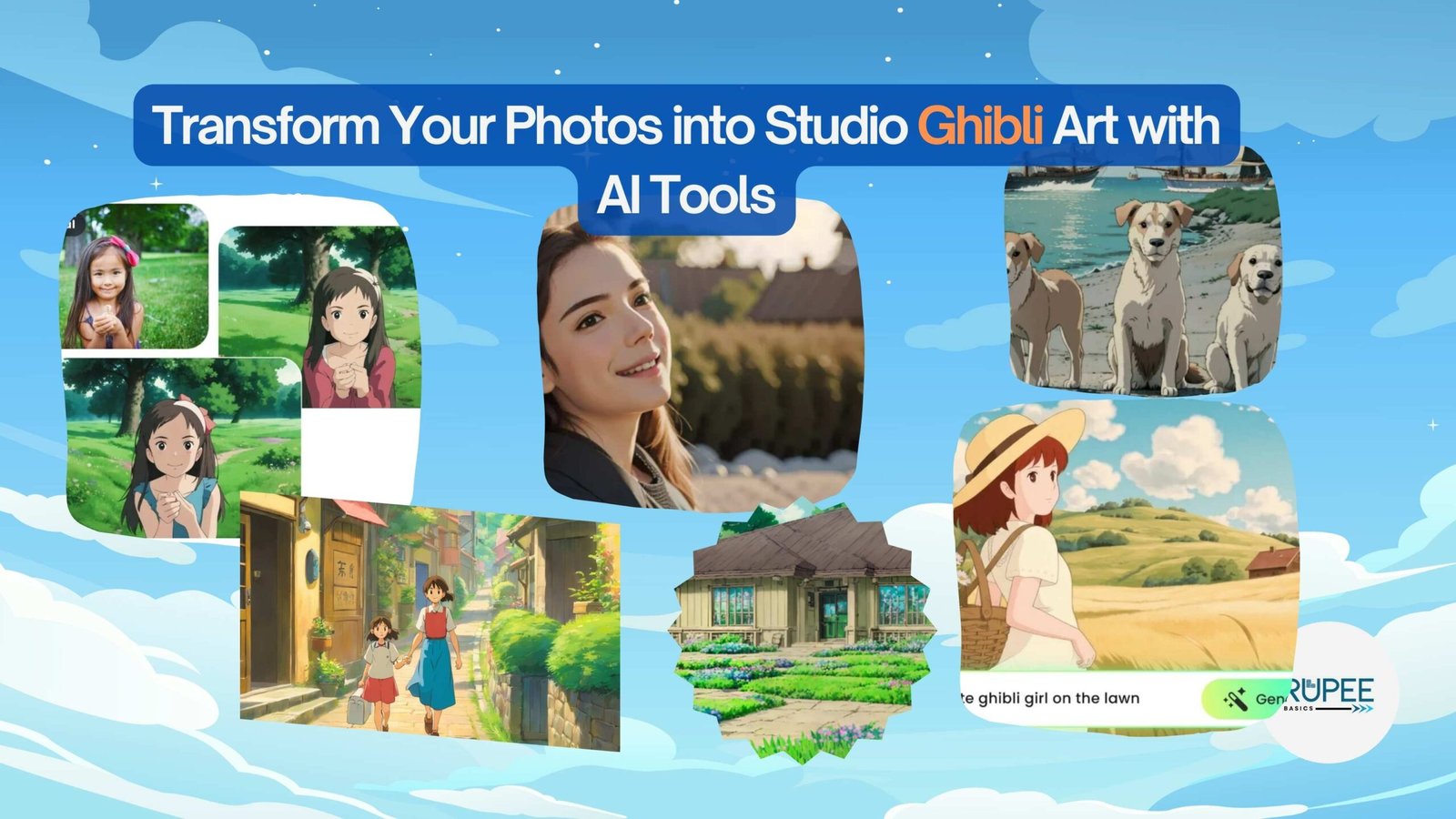 Top 10 AI Tools to Transform Your Photos into Studio Ghibli Art